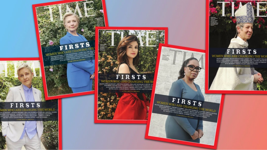 BBC和TIME发布年度杰出女性榜单，画风大不同